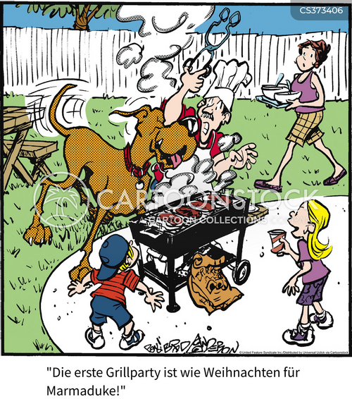 Cartoons und Karikaturen mit Deutsche Wurst