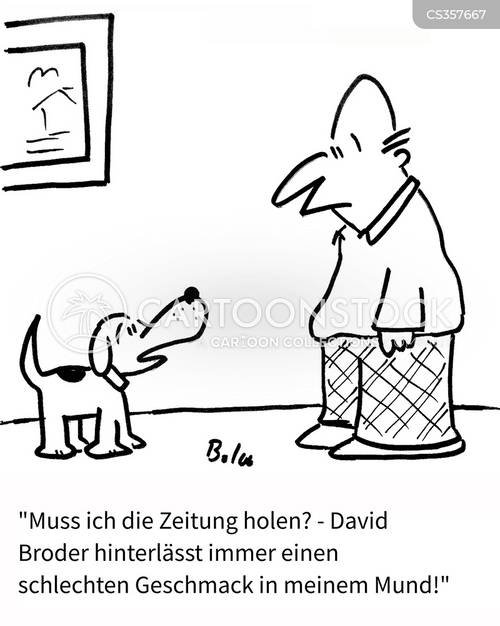 Cartoons und Karikaturen mit David Broder