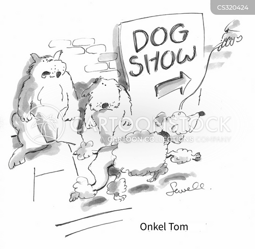 Cartoons und Karikaturen mit Onkel Tom