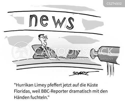 Cartoons und Karikaturen mit Bbc-drama