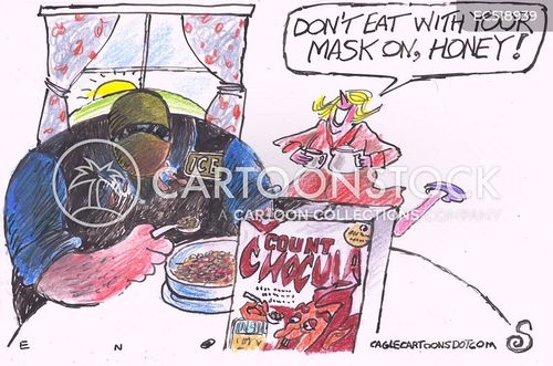 Masked Agents Cartoons and Comics - funny pictures from CartoonStock