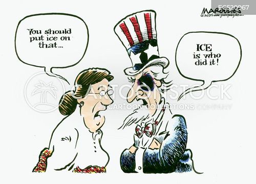 Political Detention Cartoons and Comics - funny pictures from CartoonStock