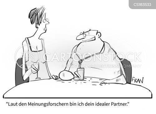 Cartoons und Karikaturen mit Ideal