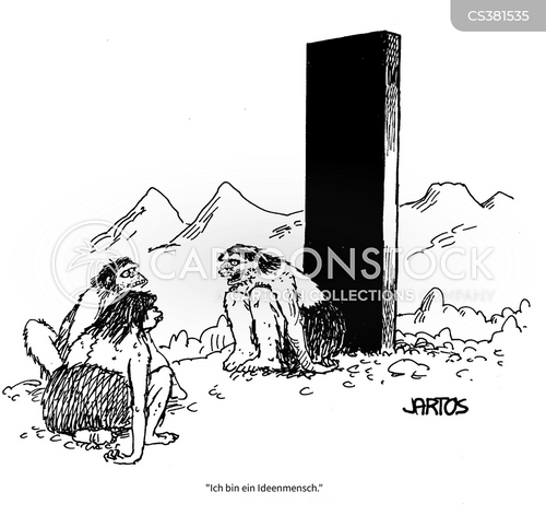Cartoons und Karikaturen mit Eismann