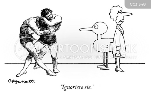 Cartoons und Karikaturen mit Alter Weltcharme