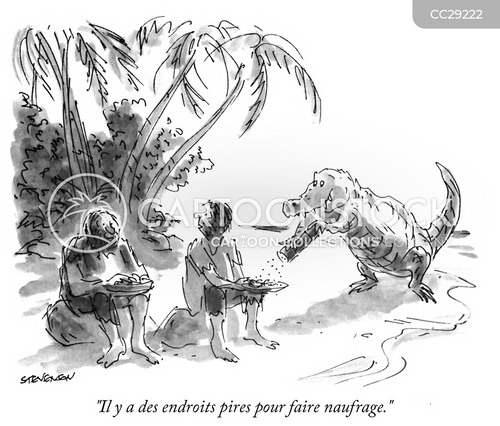 Dessins humoristique et caricaturés avec Alligators