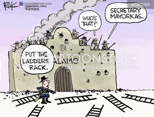 Secretary Mayorkas Cartoons and Comics - funny pictures from CartoonStock