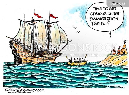 American Immigration History Cartoons and Comics - funny pictures from ...