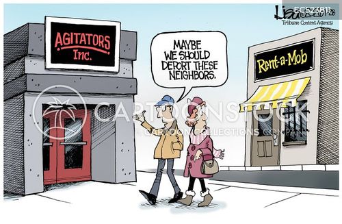 Agitation Cartoons and Comics - funny pictures from CartoonStock