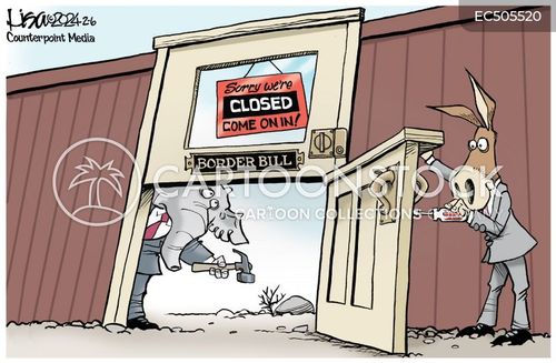 American Border Crisis Cartoons and Comics - funny pictures from ...