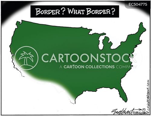 Texas Border Cartoons and Comics - funny pictures from CartoonStock