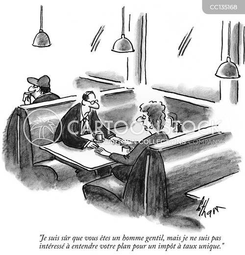 Dessins humoristique et caricaturés avec Réduire Les Impôts