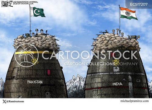 Pakistan-india Relations Cartoons and Comics - funny pictures from ...