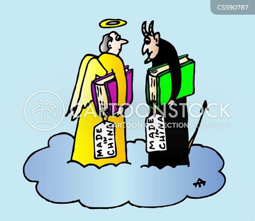 Spiritual Being Cartoons and Comics - funny pictures from CartoonStock