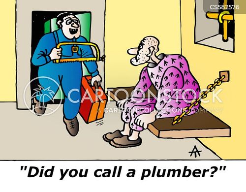 Plumbing Job Cartoons and Comics - funny pictures from CartoonStock