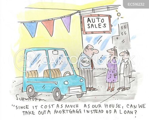 Major Purchase Cartoons and Comics - funny pictures from CartoonStock