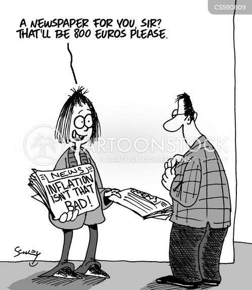 Inflation Crisis Cartoons and Comics - funny pictures from CartoonStock