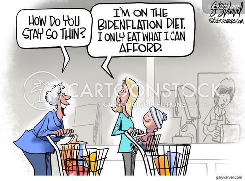 Inflation Problems Cartoons and Comics - funny pictures from CartoonStock
