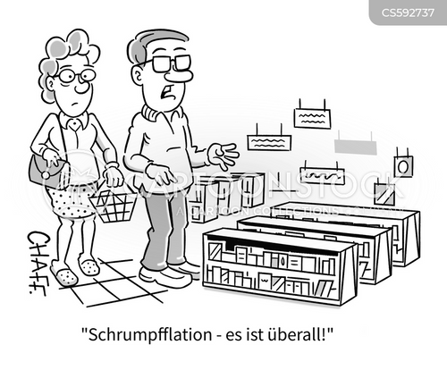Cartoons und Karikaturen mit Hyperinflationieren