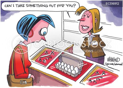 Seeing Prices Cartoons and Comics - funny pictures from CartoonStock