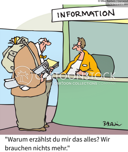 Cartoons und Karikaturen mit Neue Informationen
