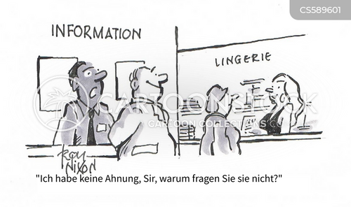 Cartoons und Karikaturen mit Info-schalter