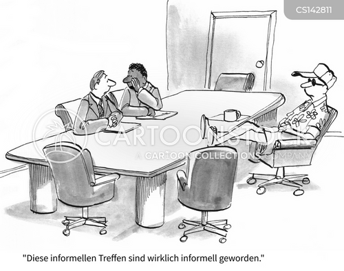 Cartoons und Karikaturen mit Du-form