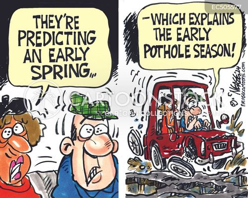 Early Spring Cartoons and Comics - funny pictures from CartoonStock