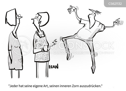 Cartoons und Karikaturen mit Emotionale Vielfalt