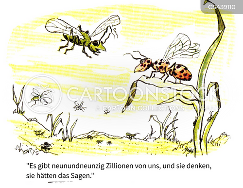Cartoons und Karikaturen mit Menschliches Ego