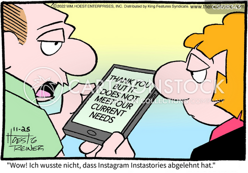Cartoons und Karikaturen mit Inhalt-moderation