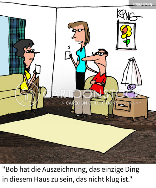 Cartoons und Karikaturen mit Nicht Clever