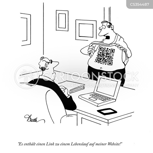 Cartoons und Karikaturen mit Hyperlink