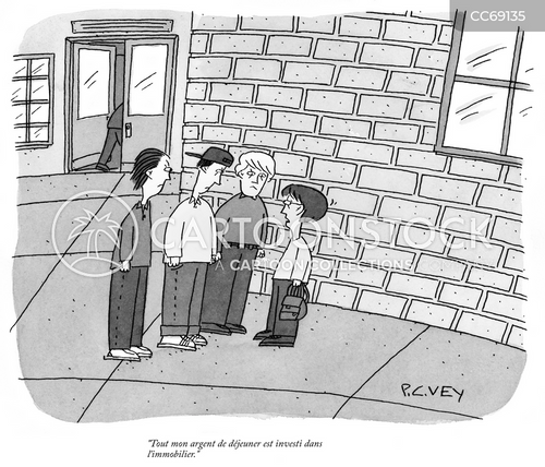 Dessins humoristique et caricaturés avec Enfant De L'école