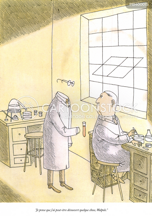 Dessins humoristique et caricaturés avec Recherche En Biologie