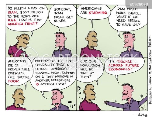 Us Iran War Cartoons and Comics - funny pictures from CartoonStock