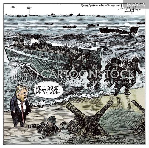 Landing Craft Cartoons and Comics - funny pictures from CartoonStock