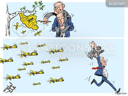 Israel War Escalation Cartoons and Comics - funny pictures from ...
