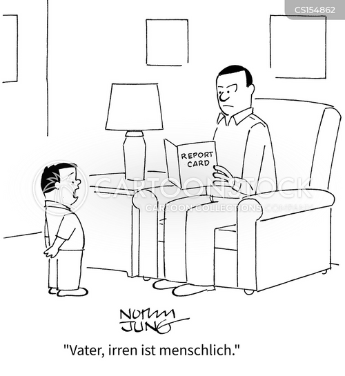 Cartoons und Karikaturen mit Irren Ist Menschlich