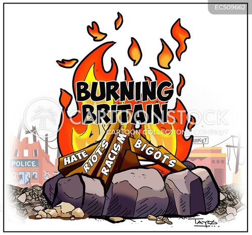 Far-right Protests Cartoons and Comics - funny pictures from CartoonStock