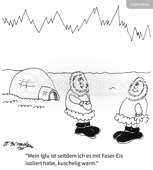 Cartoons und Karikaturen mit Glasfaser