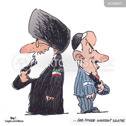 Iran-israel Tensions Cartoons and Comics - funny pictures from CartoonStock