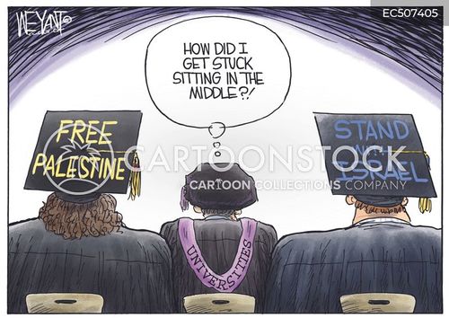 Stuck In The Middle Cartoons and Comics - funny pictures from CartoonStock