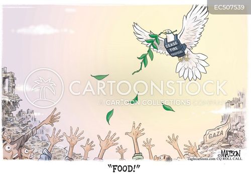 Humanitarian Peace Cartoons and Comics - funny pictures from CartoonStock