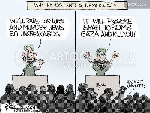 Israel Democracy Cartoons and Comics - funny pictures from CartoonStock