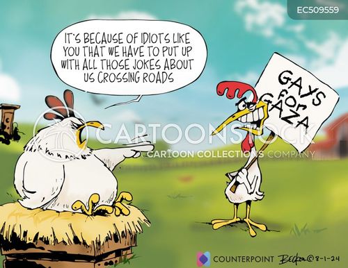 Road Conflict Cartoons and Comics - funny pictures from CartoonStock