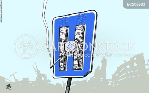 Gaza Hospital Raid Cartoons and Comics - funny pictures from CartoonStock