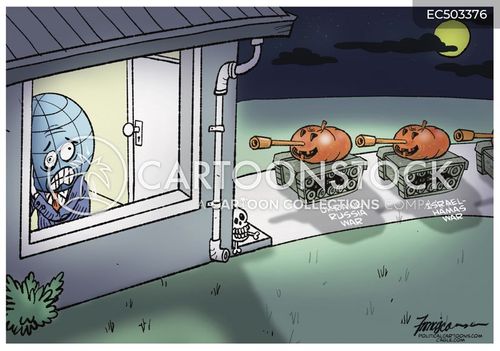 Halloween Havoc Cartoons and Comics - funny pictures from CartoonStock