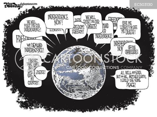 Humanitarian Peace Cartoons and Comics - funny pictures from CartoonStock