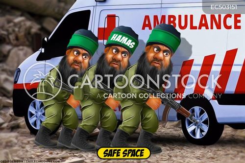 Human Shield Cartoons and Comics - funny pictures from CartoonStock